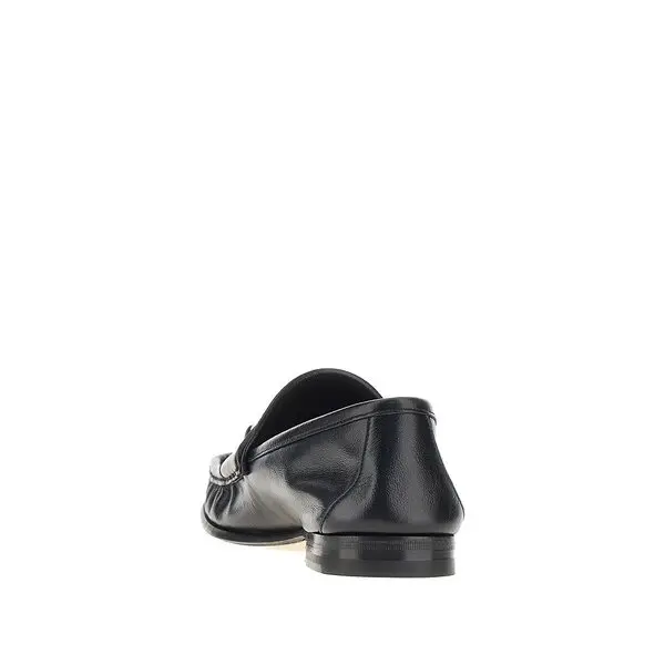 Gucci Leather 'lugano' Loafers