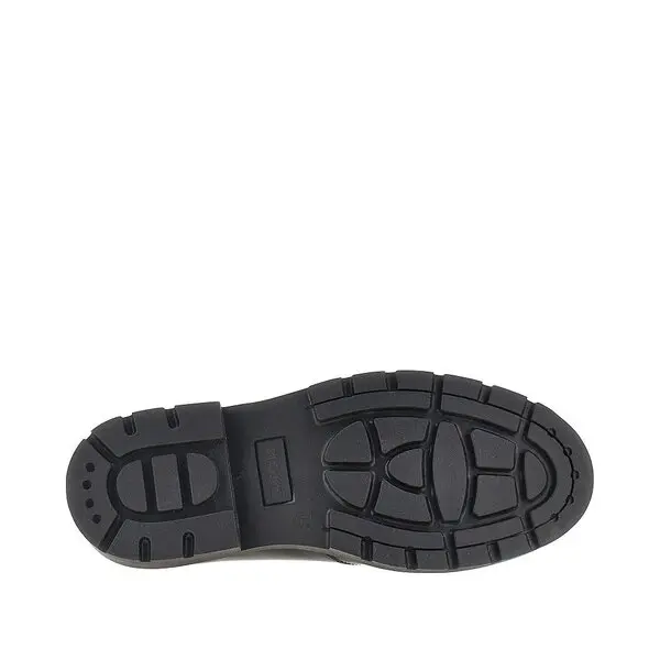 BIANCO Leather Moc-toe Lace-up Shoes