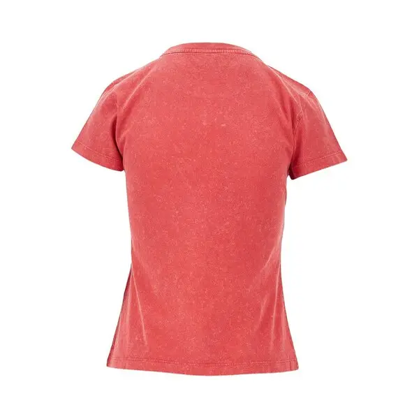 GANNI Jersey "cherry" Print T-shirt - Red