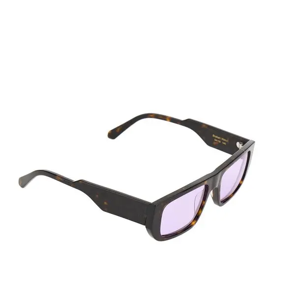 FACE.HIDE Broken Vision' Sunglasses - Brown