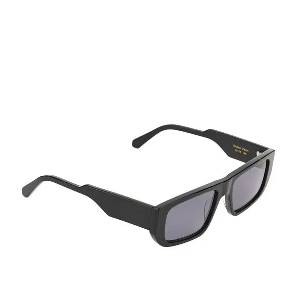 FACE.HIDE Broken Vision' Sunglasses - Black