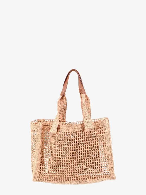 Chloé Eastwest Summer Banana Raffia Shoulder Bag