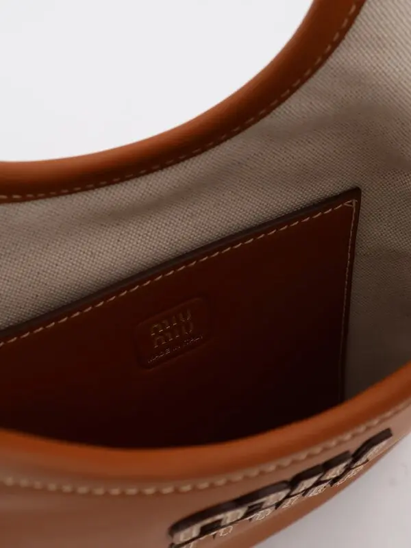 Miu Miu Ivy Leather Crossbody Bag