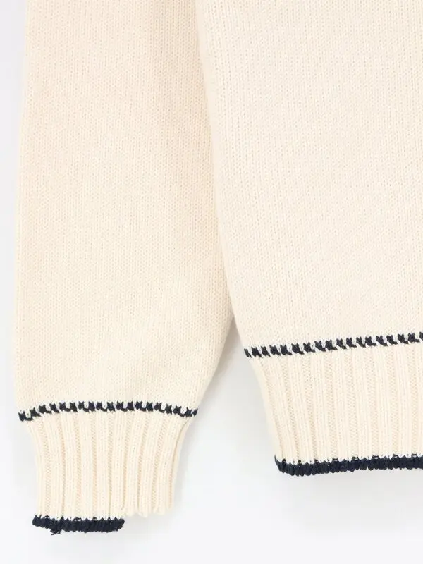GOLDEN GOOSE Ribbed Cotton Sweater