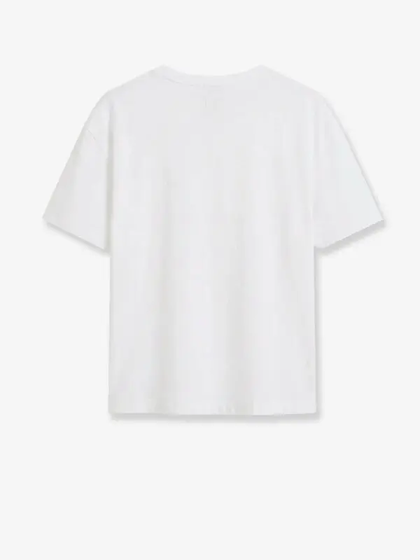 TOTEME Organic Cotton T-shirt With Embroidered Logo