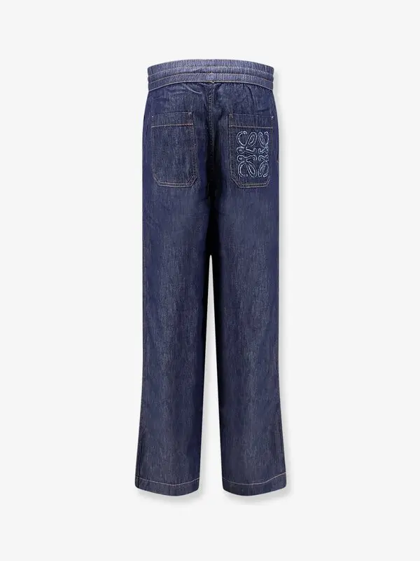 Loewe Jeans With Adjustable Drawstring