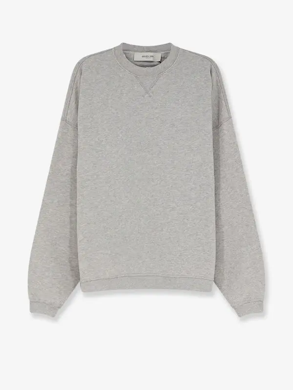 GOLDEN GOOSE Crew Neck Cotton Sweatshirt