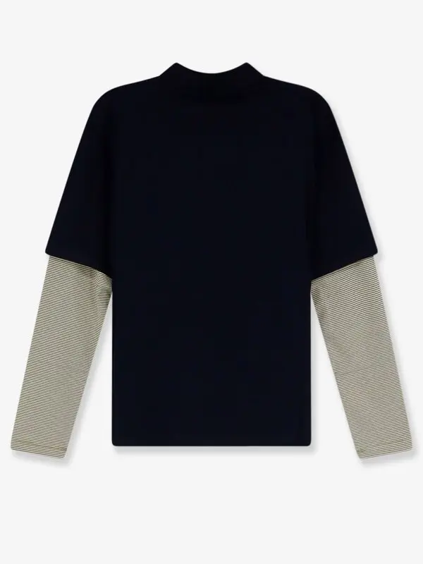 Miu Miu Cotton Polo Shirt With Front Embroidered Logo