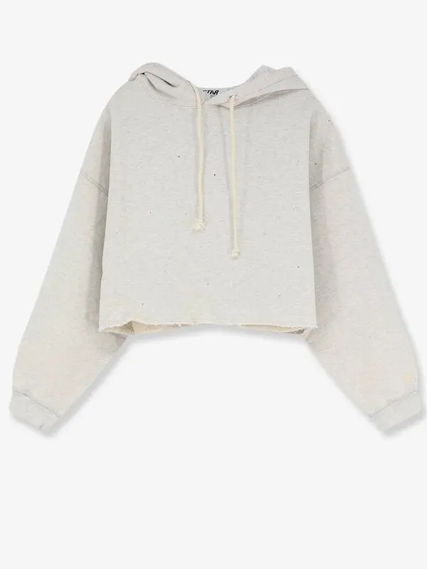 GOLDEN GOOSE Cotton Crop Sweatshirt