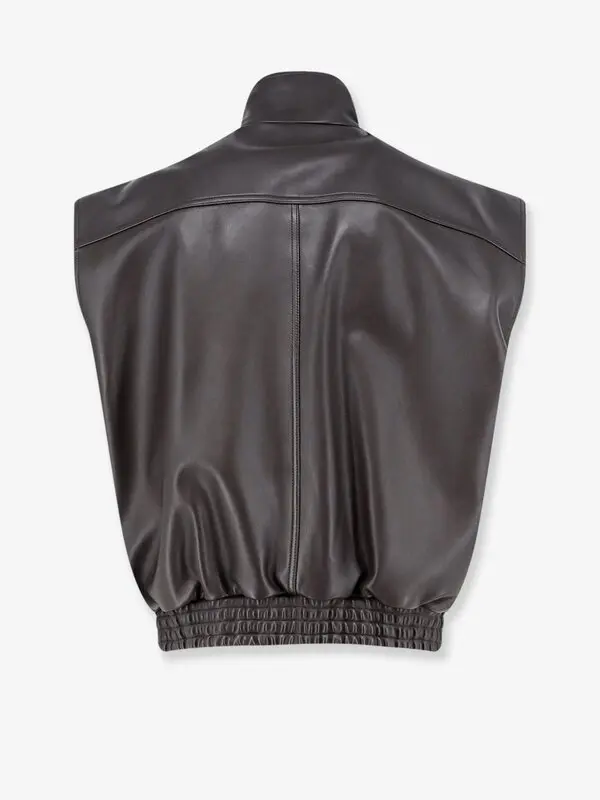 Balenciaga Sleeveless Leather Vest