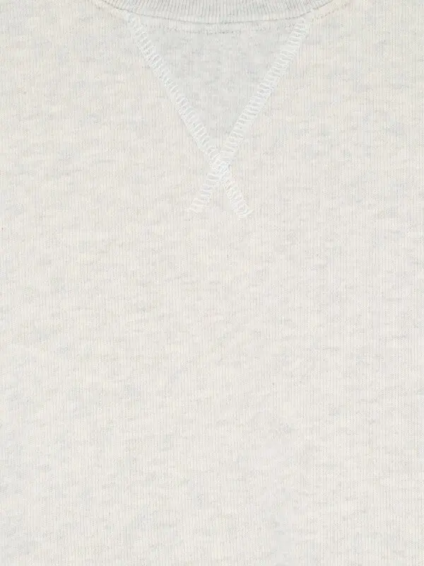 GOLDEN GOOSE Crew Neck Sweatshirt With Back Logo Detail