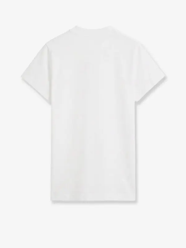 TOTEME Cotton V-neck Short Sleeve T-shirt
