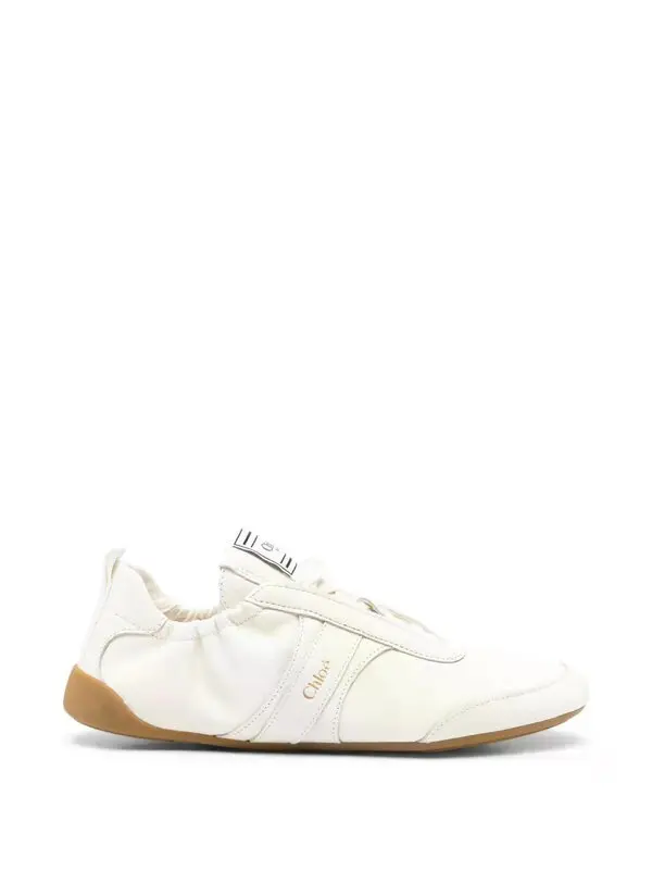 Chloé Kick Logo-print Lace-up Sneakers
