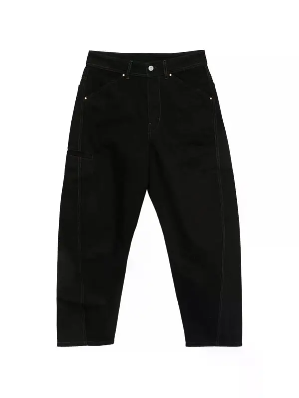 LEMAIRE Twisted Tapered Jeans - Black