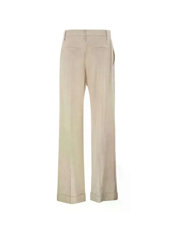Brunello Cucinelli Turn-up-hem Tailored Trousers