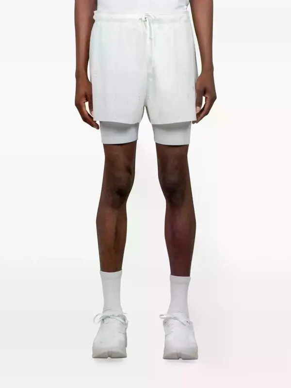 On X Post Archive Faction Zero 2-in-1 Shorts - White