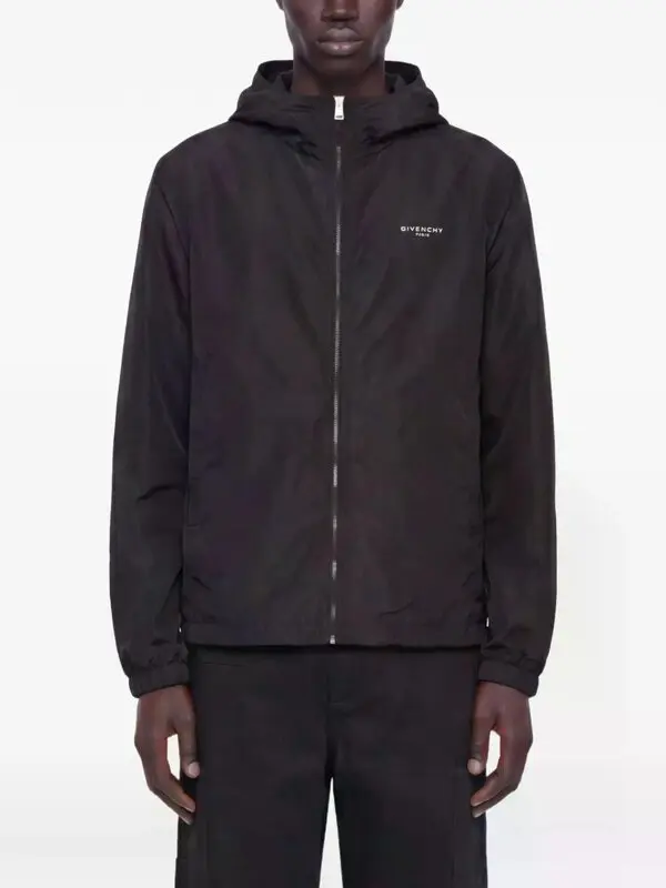 Givenchy Logo-print Hooded Windbreaker