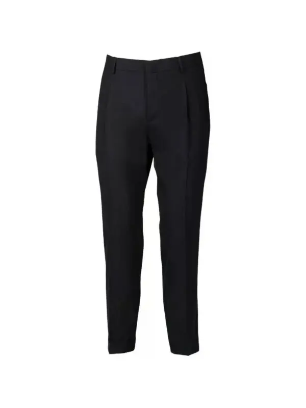 BE ABLE Pleated Detail Trousers - Blue
