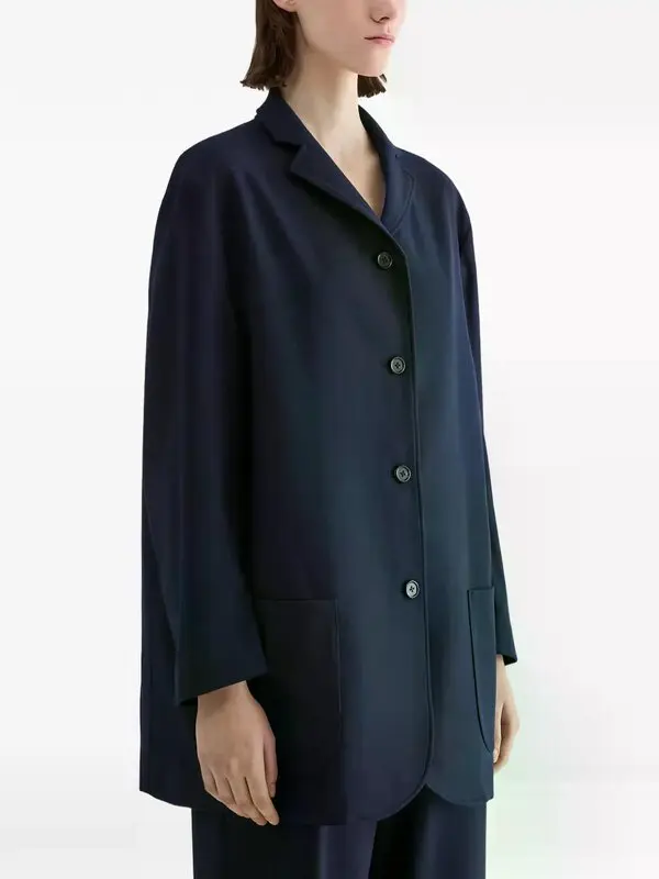 JIL SANDER Long-sleeved Jacket - Blue