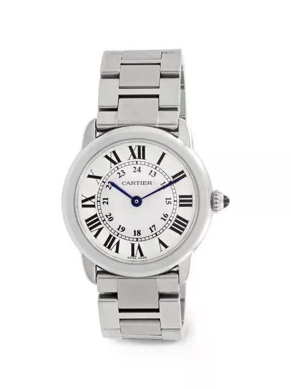 Cartier Ronde Solo 29mm Stainless Steel Quartz Watch - White