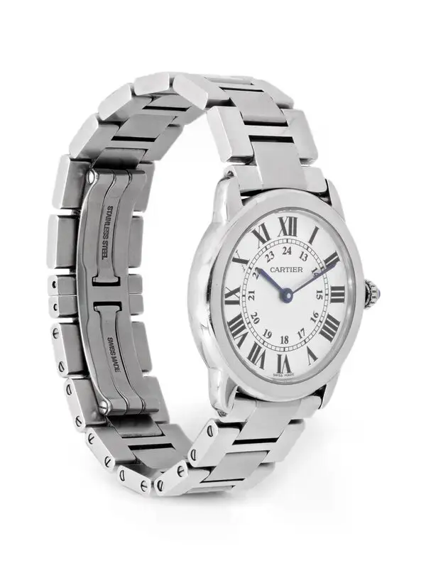 Cartier Ronde Solo 29mm Stainless Steel Quartz Watch - White