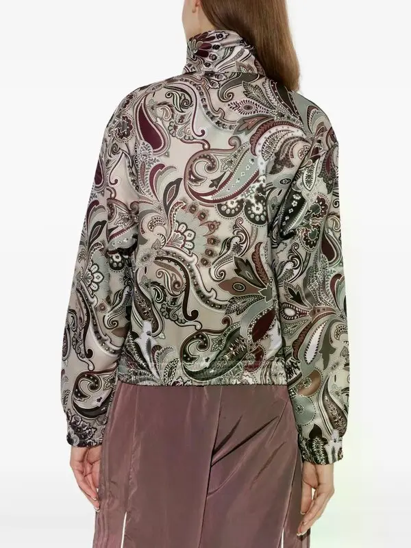 Adidas Paisley-print Track Jacket