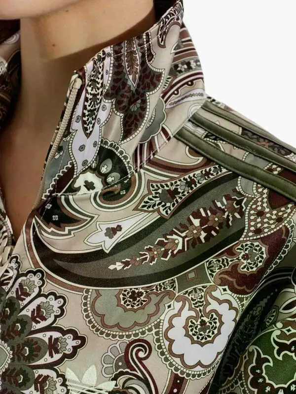 Adidas Paisley-print Track Jacket
