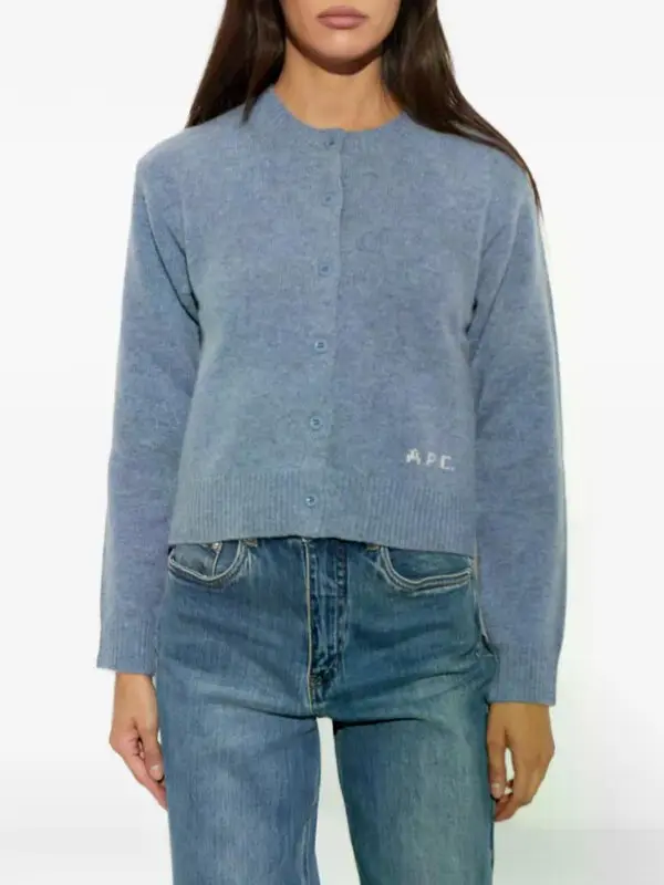 A.p.c. Logo-detail Cardigan