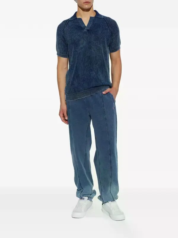 DIESEL® Ribbed-knit T-shirt