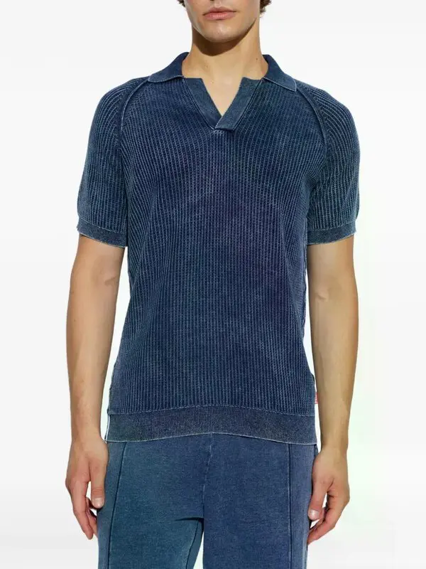 DIESEL® Ribbed-knit T-shirt