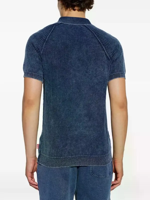 DIESEL® Ribbed-knit T-shirt
