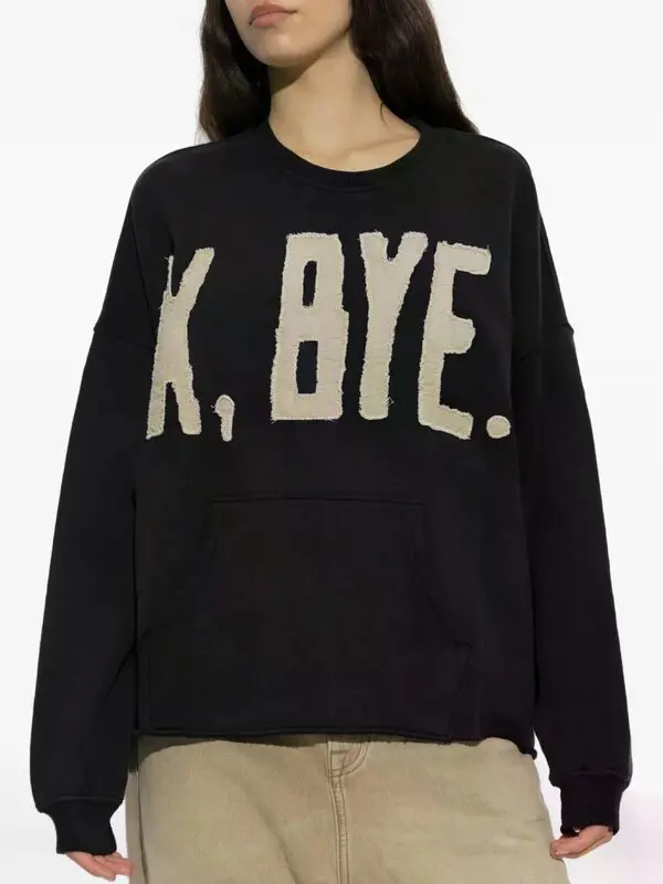 R13 Logo-detailed Pouch-pocket Sweatshirt