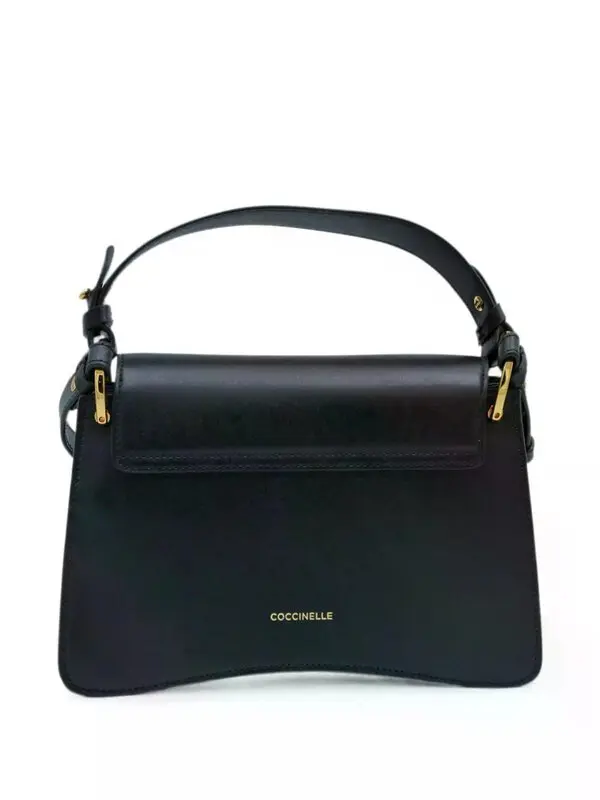 COCCINELLE C-me Logo-plaque Leather Shoulder Bag