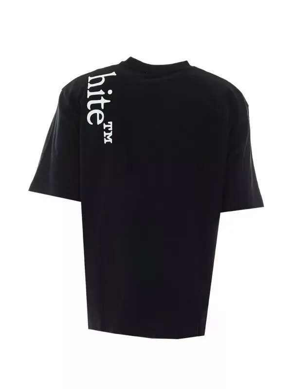 Off-White Vertical Bookish Logo-print T-shirt