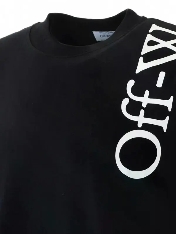 Off-White Vertical Bookish Logo-print T-shirt