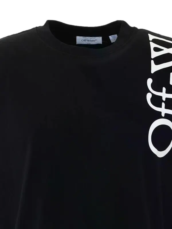 Off-White Vertical Bookish Logo-print T-shirt