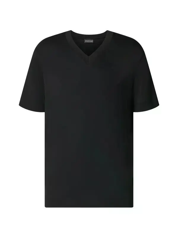 Emporio Armani V-neck T-shirt - Black