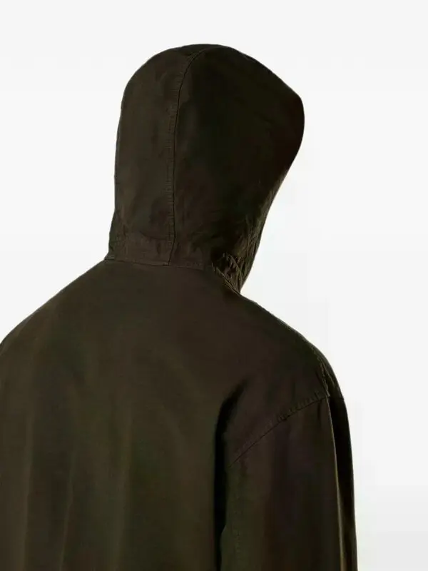 Stone Island Compass Patch Hooded Jacket