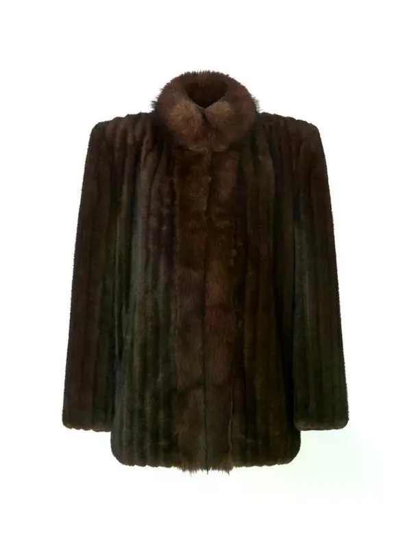 DUCIE Sienna Faux-fur Jacket - Brown