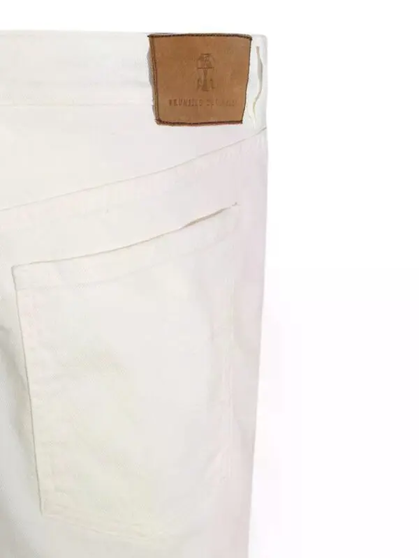 Brunello Cucinelli Logo-patch Jeans