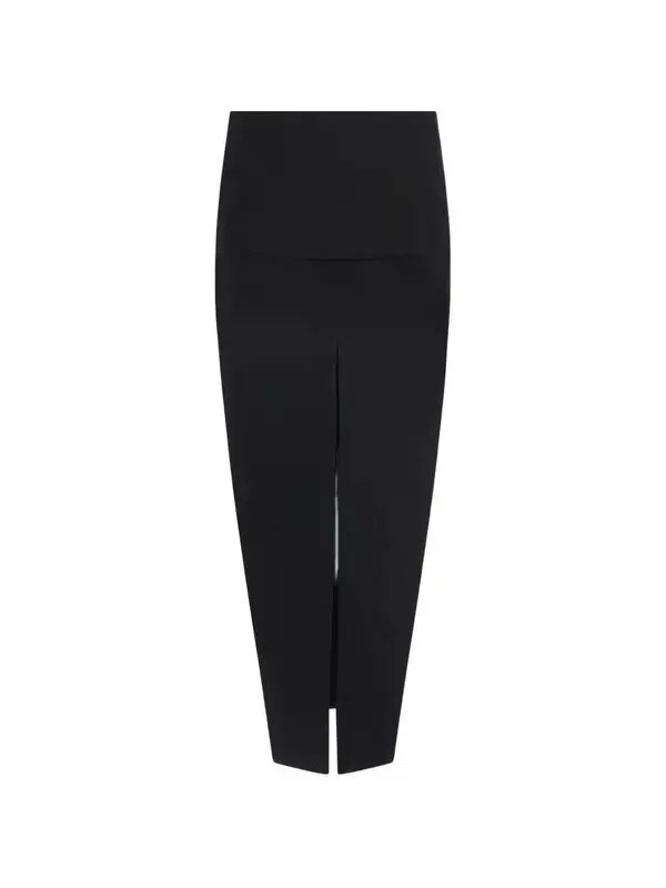 Rick Owens Front-slit Midi Skirt