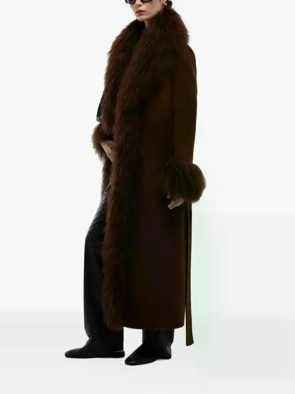 DUCIE Lola Removable Shearling Coat