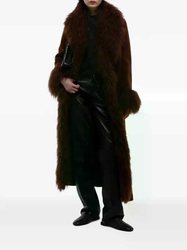 DUCIE Lola Removable Shearling Coat