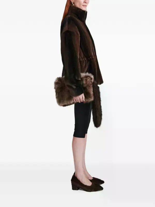 DUCIE Kai Jacket Oversized Fit, Funnel Neck