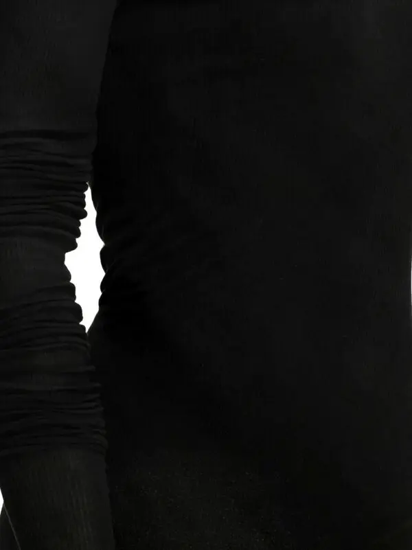 Rick Owens One-shoulder Ribbed Knit Top