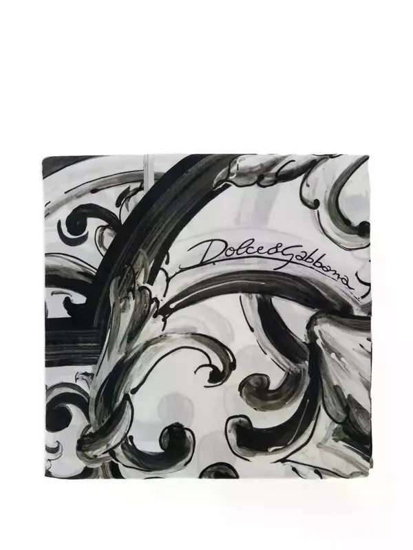 Dolce & Gabbana Majolica-print Beach Towel