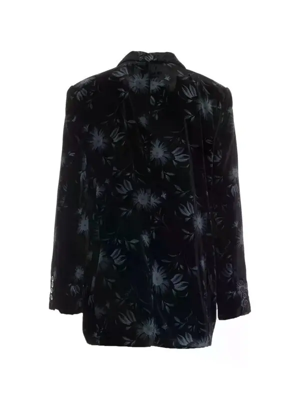 Pinko Floral-print Double-breasted Jacket
