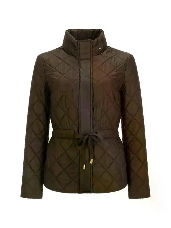Michael Kors Quilted Drawstring Puffer Jacket
