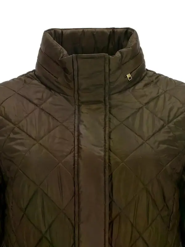 Michael Kors Quilted Drawstring Puffer Jacket