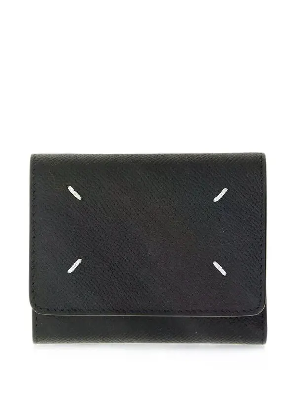 MAISON MARGIELA Four Stitches Leather Wallet - Black